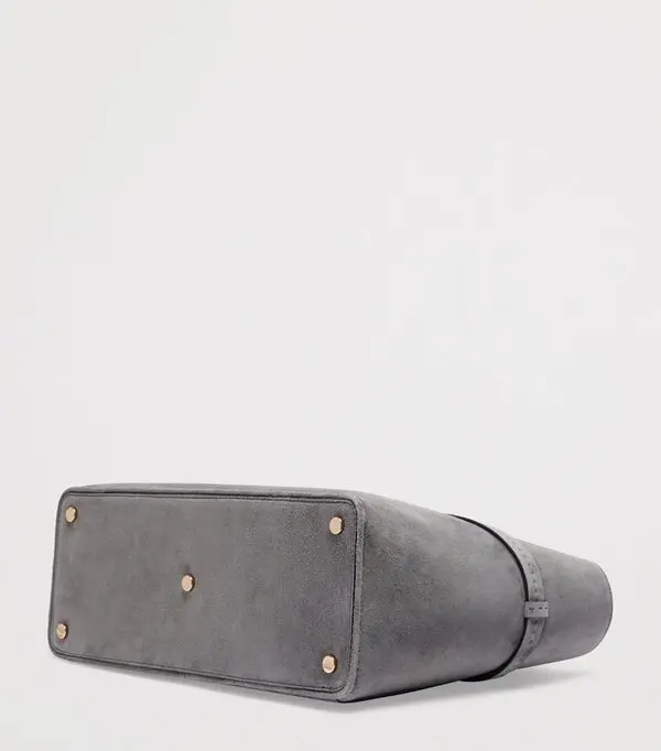 Max Mara Suede Margaux Top-handle Bag