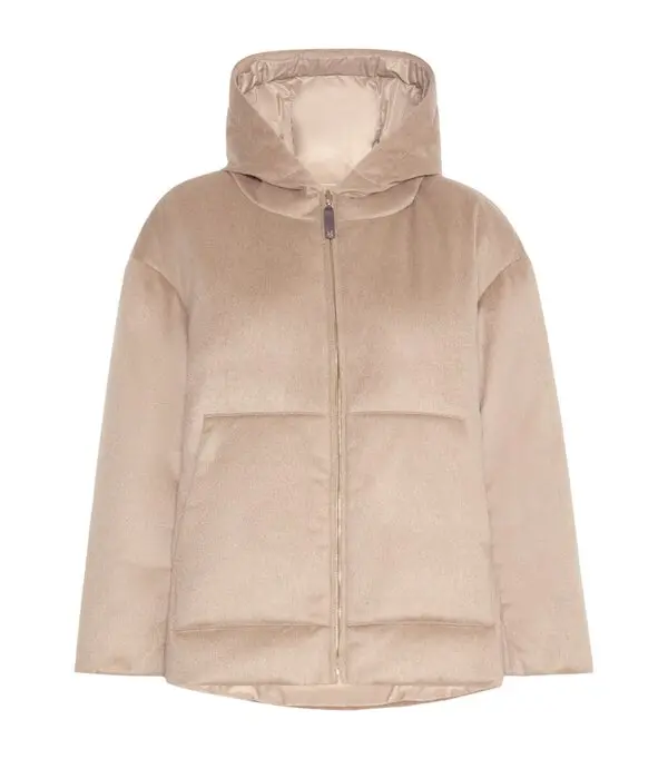 Max Mara Cashmere Hooded Jacket