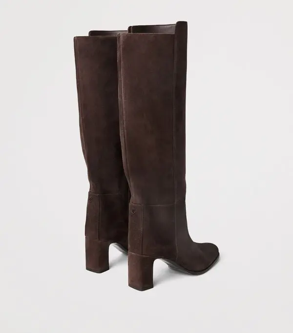 JIMMY CHOO Caly 65 Suede Knee-high Boots
