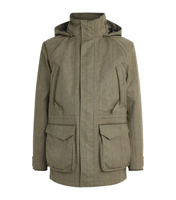 Purdey Tweed Stripe Yorkshire Field Coat