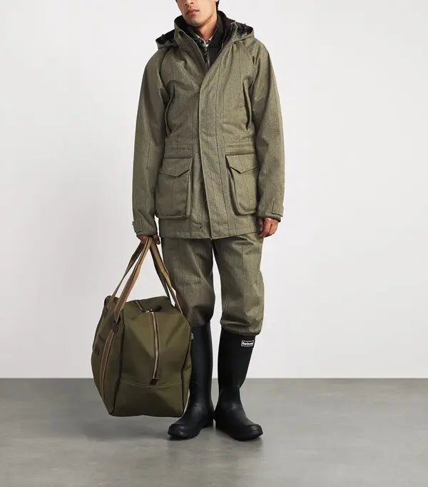 Purdey Tweed Stripe Yorkshire Field Coat