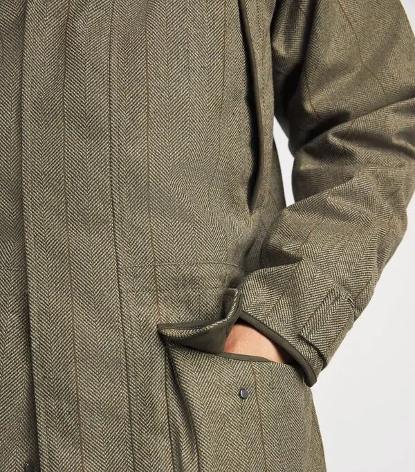 Purdey Tweed Stripe Yorkshire Field Coat