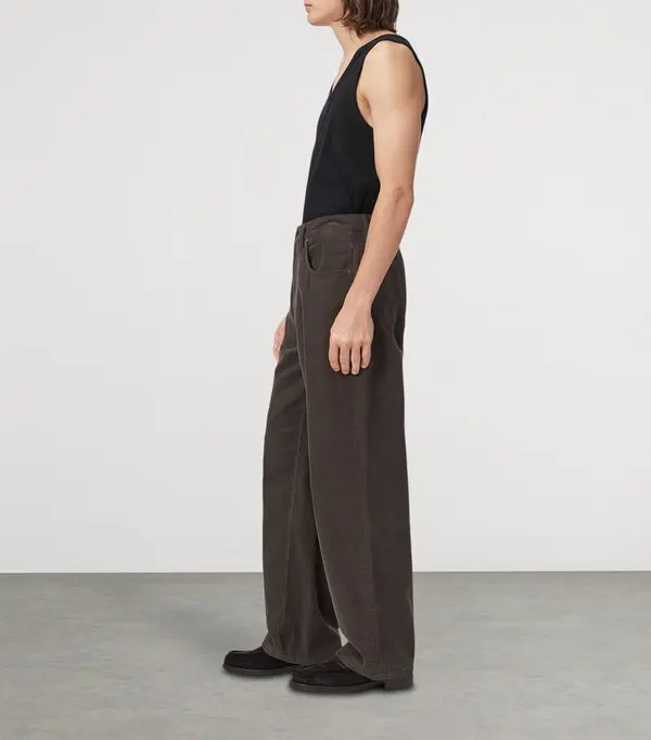 ALLSAINTS Corduroy Rivet Straight Jeans