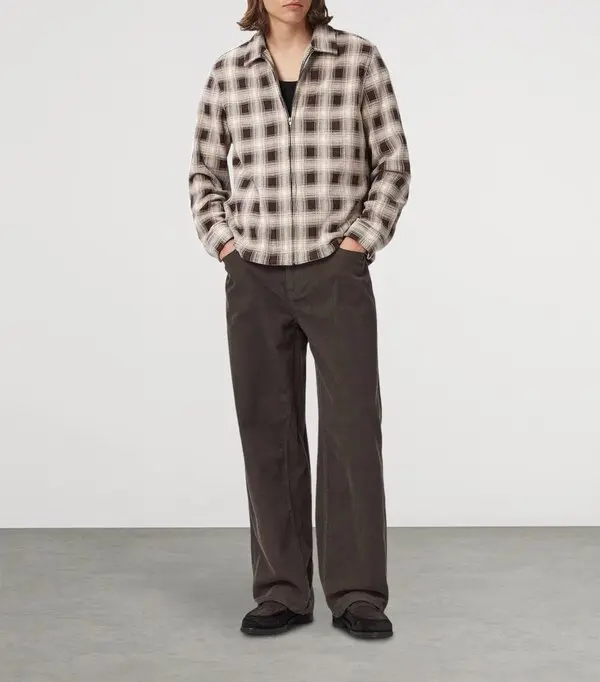 ALLSAINTS Corduroy Rivet Straight Jeans