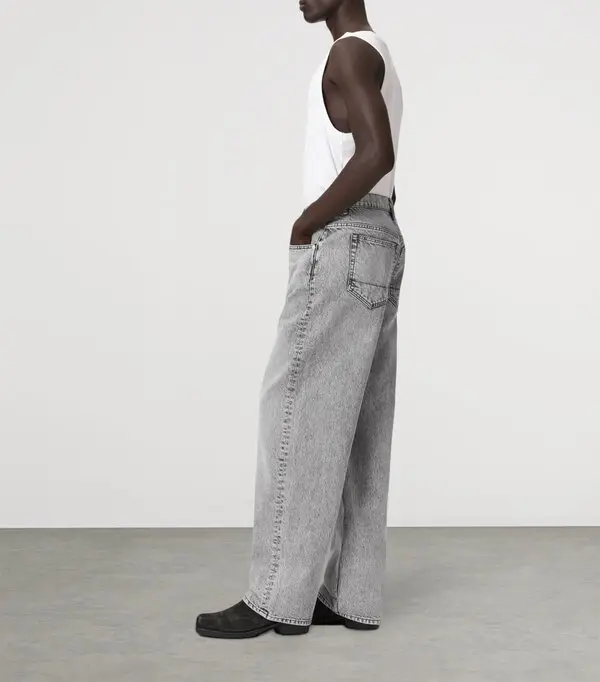 ALLSAINTS Rivet Slouch Tapered Jeans