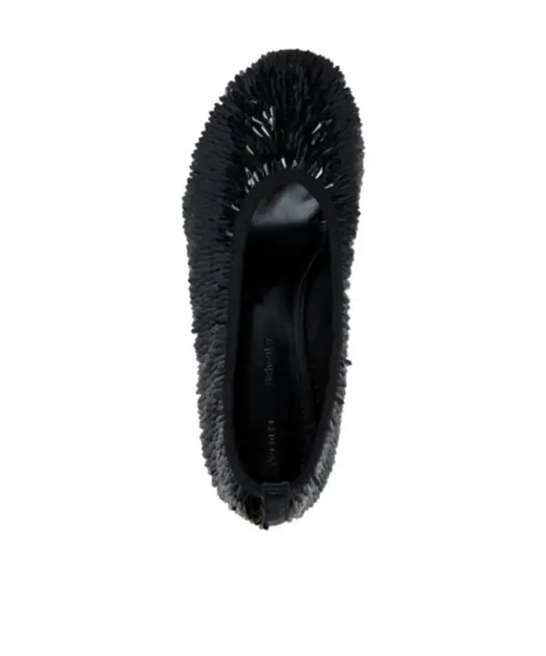 Proenza Schouler Sequinned Pumps - Black