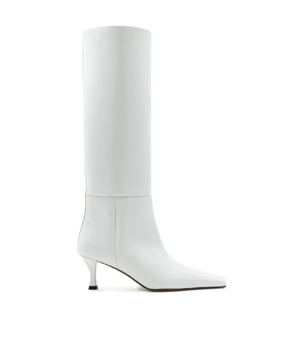 Proenza Schouler Trap Leather Knee-high Boots