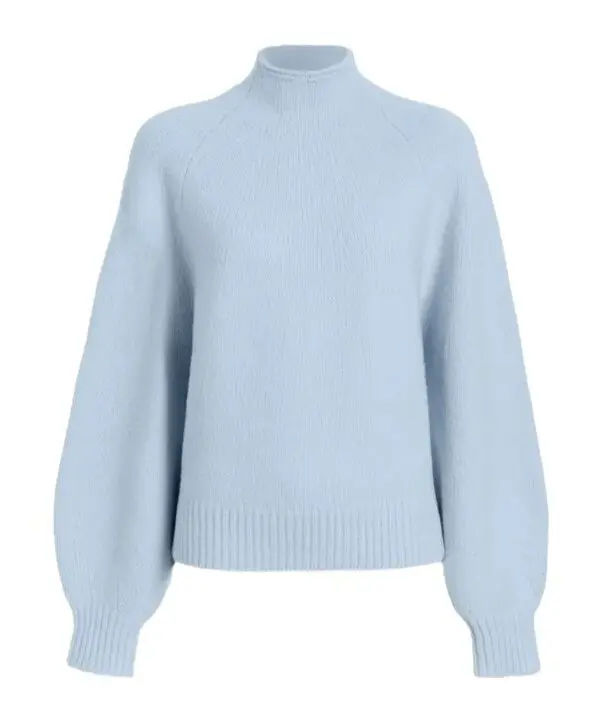Proenza Schouler Adley High-neck Sweater - Blue