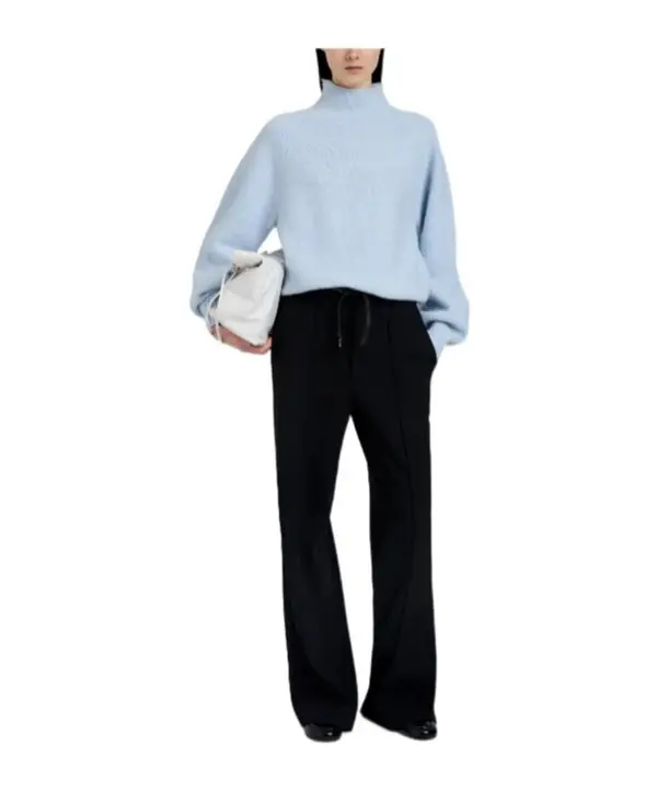 Proenza Schouler Adley High-neck Sweater - Blue