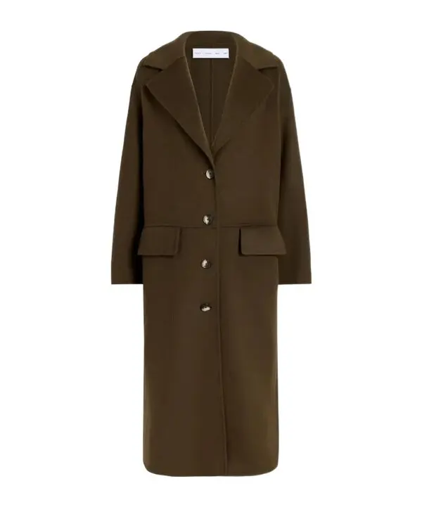 Proenza Schouler Tammy Button-fastening Patch-pocket Coat