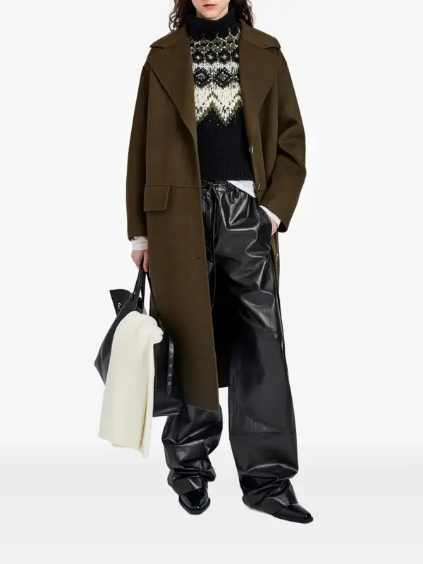 Proenza Schouler Tammy Button-fastening Patch-pocket Coat