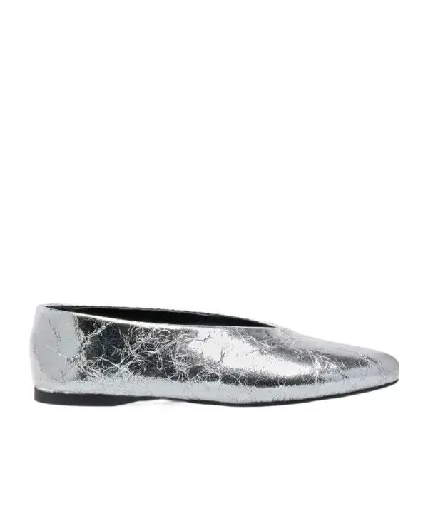 Proenza Schouler Crinkled Ballet Flats