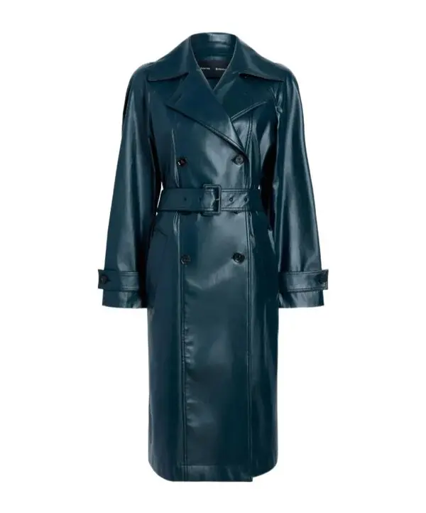 Proenza Schouler Benedetta Belted Coat - Blue