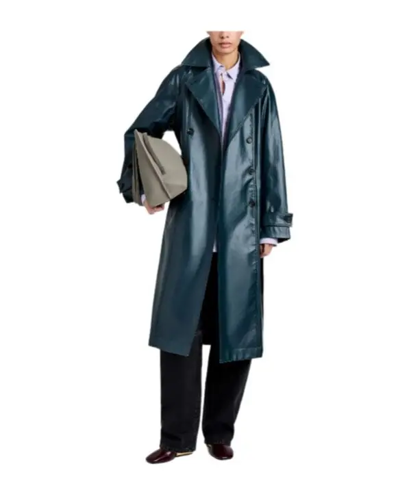Proenza Schouler Benedetta Belted Coat - Blue