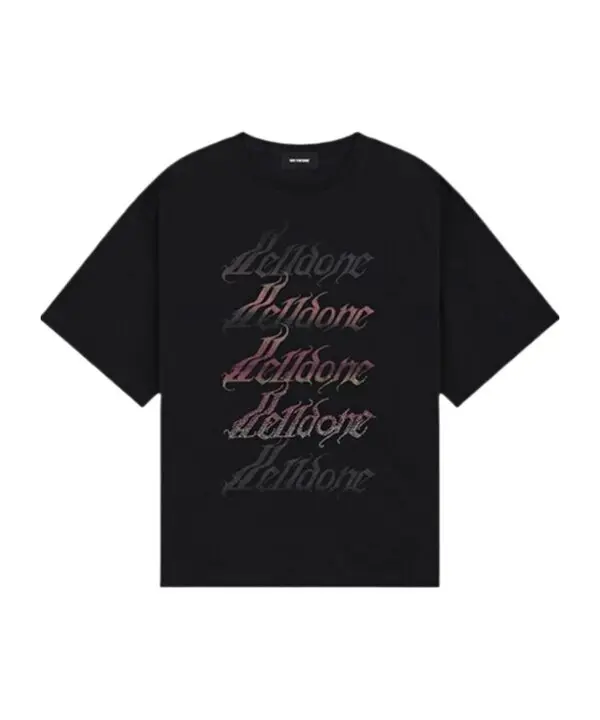 We11Done Gradient Logo T-shirt