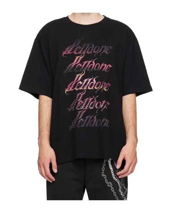We11Done Gradient Logo T-shirt