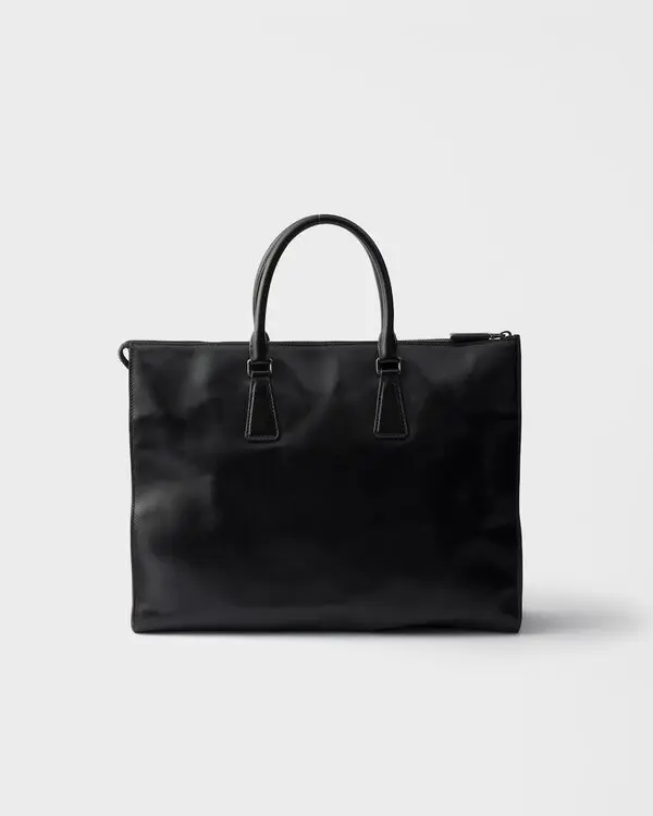 Prada Leather Tote Bag
