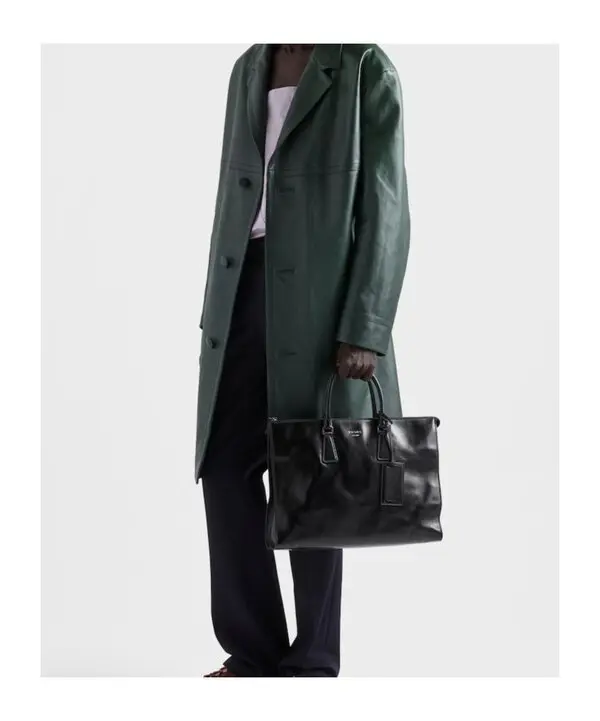 Prada Leather Tote Bag