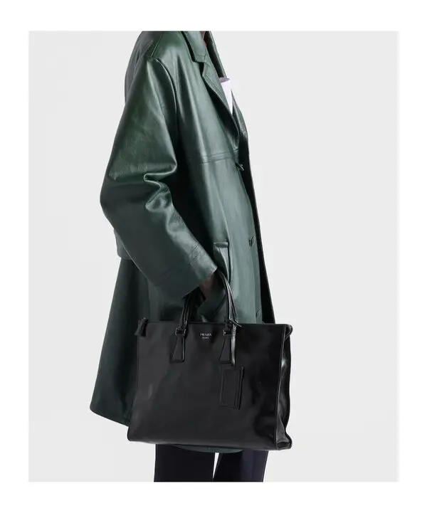 Prada Leather Tote Bag