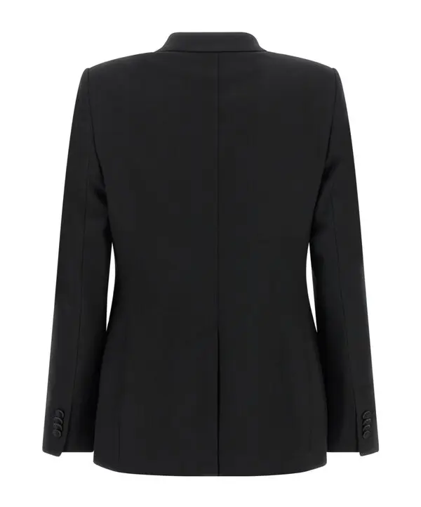 Tagliatore Double-breasted Virgin Wool Blend Blazer