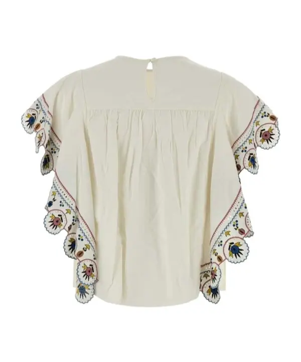 Isabel Marant Étoile Ruffled Crewneck Top