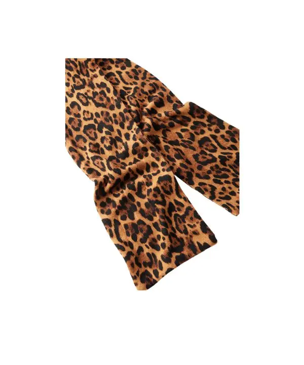 Anna Sui Animal-print Jersey Wrap Cap