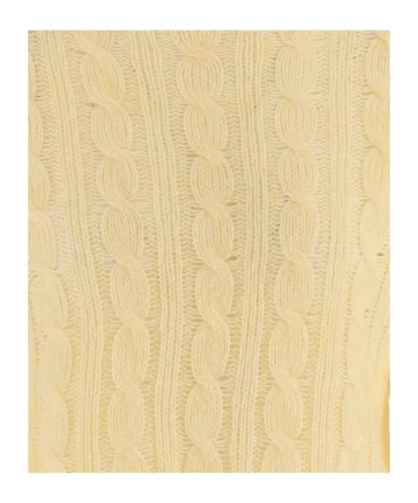 Guest In Residence Cable-knit Crew-neck Sweater