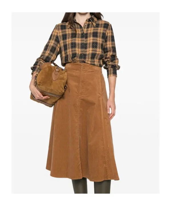 Pinko Barbellino Rhinestone Check Shirt
