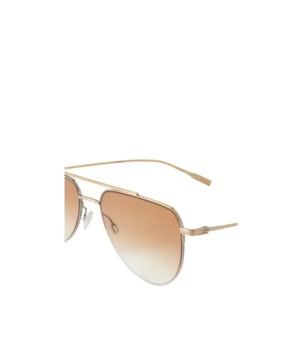 Barton Perreira Aviator-style Metal Sunglasses
