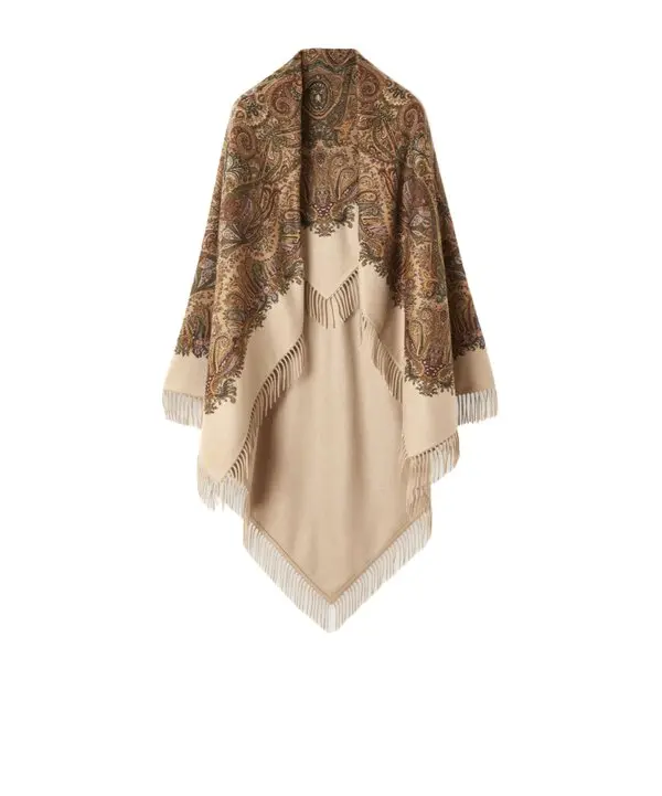 Loro Piana Soraya Shawl - Sand/brown