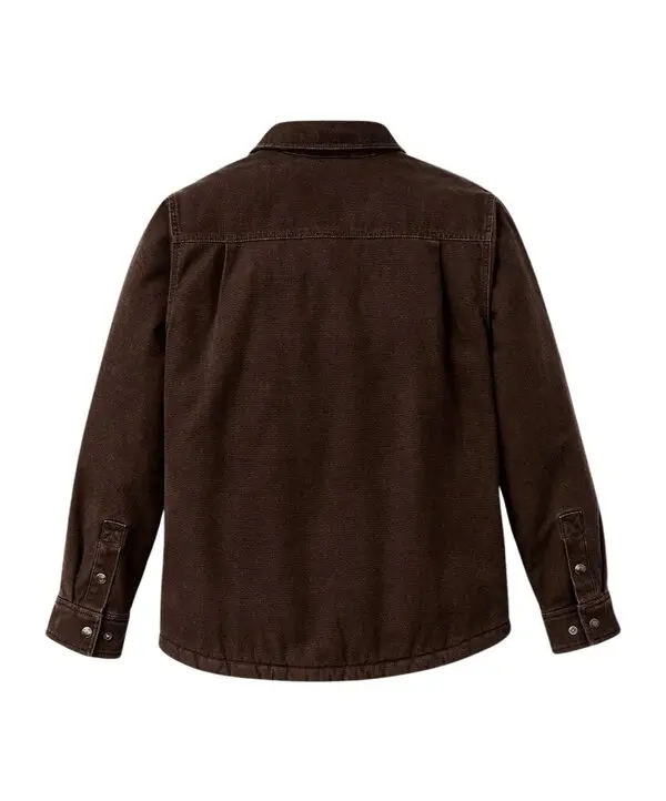 Filson Fleece-lined Button-up Shirt Jacket