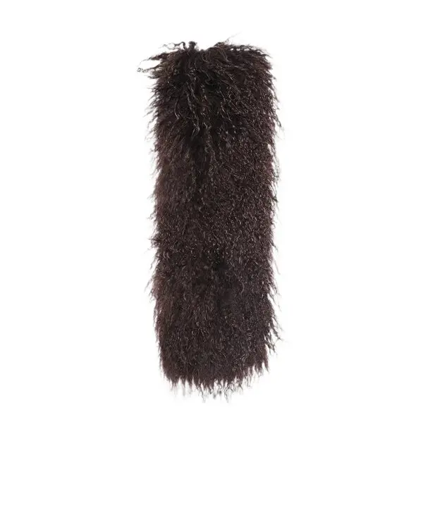 YVES SALOMON Mongolian Shearling Scarf