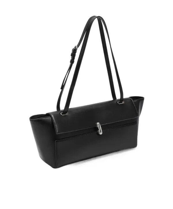 Savette Symmetry Trapeze Leather Shoulder Bag