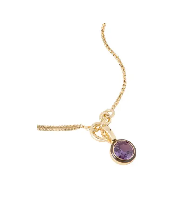 Assouline Gold-tone And Cubic Zirconia Necklace
