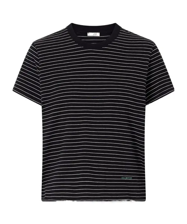 KALLMEYER Kenzie Striped Cotton-jersey T-shirt