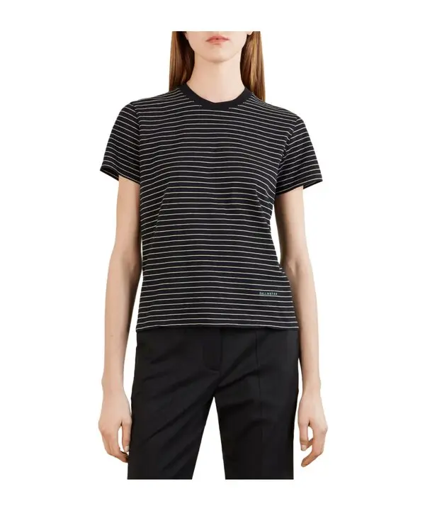 KALLMEYER Kenzie Striped Cotton-jersey T-shirt