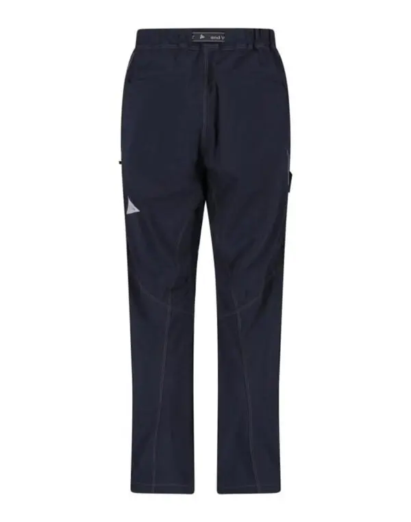 AND WANDER Buckled Belt Sweatpants