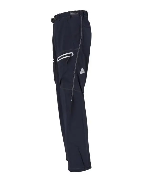 AND WANDER Buckled Belt Sweatpants