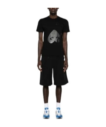 Play Comme Des Garcon Logo-print Cotton T-shirt