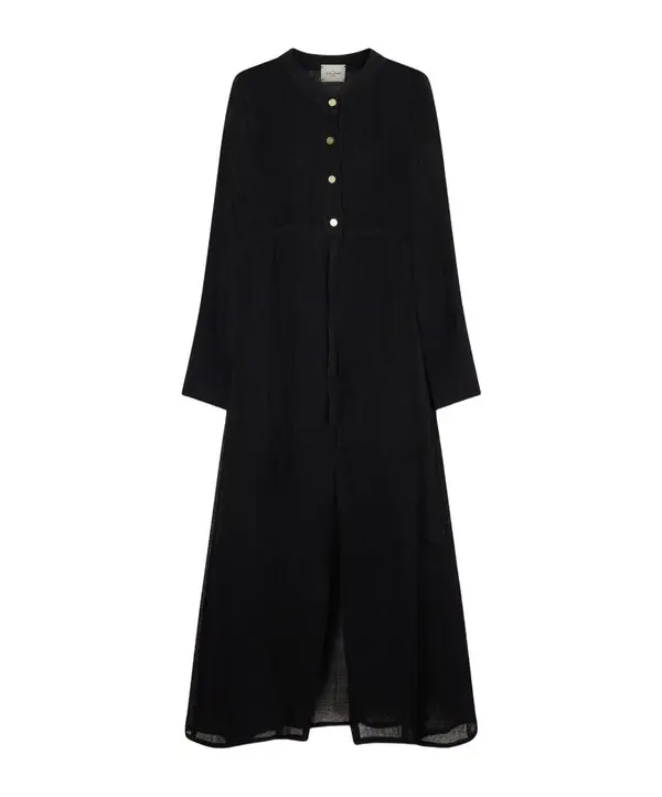 Le Kasha Linen Maxi Dress