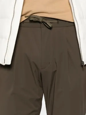 Herno Drawstring Elastic Waist Trousers