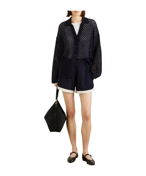 ALLUDE Cashmere Shorts
