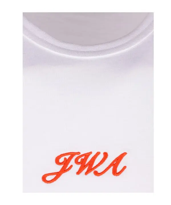 J.W.ANDERSON Jw Anderson Logo Embroidered Crewneck T-shirt