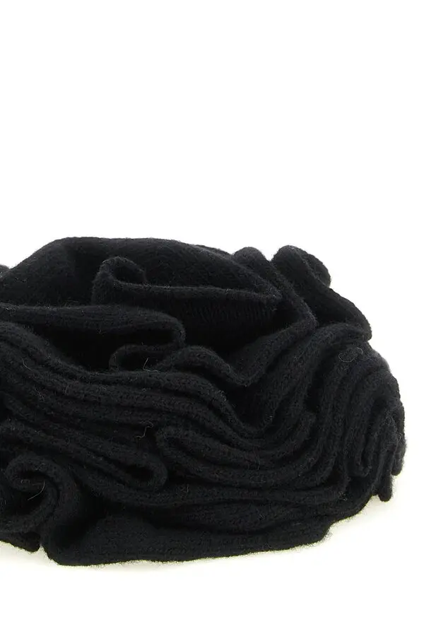 NUDE Knitted Brooch With Lace