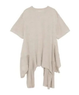 Comme Des Garçons Asymmetrical Ruffle T-shirt