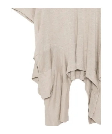 Comme Des Garçons Asymmetrical Ruffle T-shirt