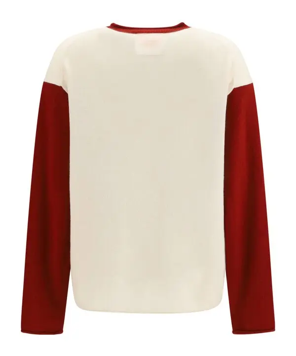 Guest In Residence Cashmere Baseball Oversized Sweater
