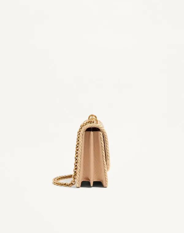 Valentino Garavani Vain Embroidered Shoulder Bag