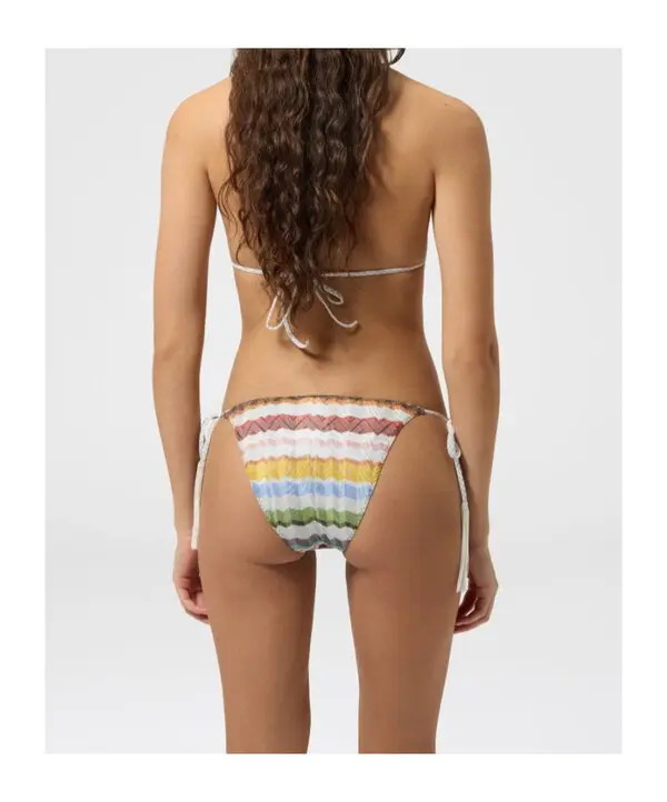 Missoni Zigzag-knit Tassel-detail Bikini