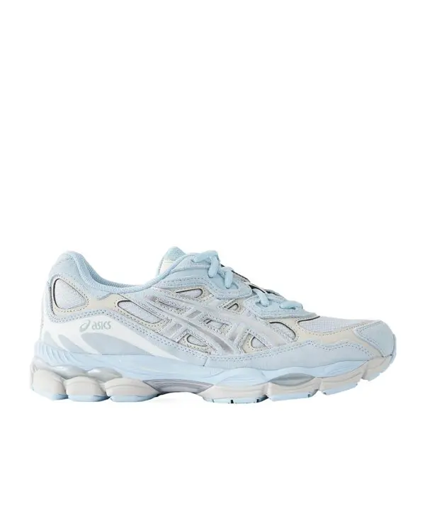 Asics Suede-trimmed Mesh Sneakers